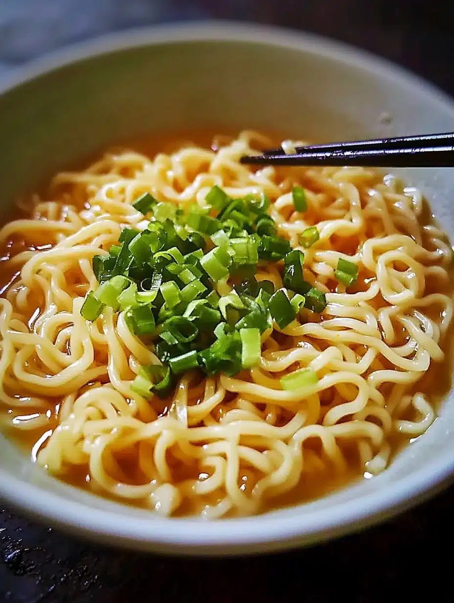 Cheesy Ramen Noodles